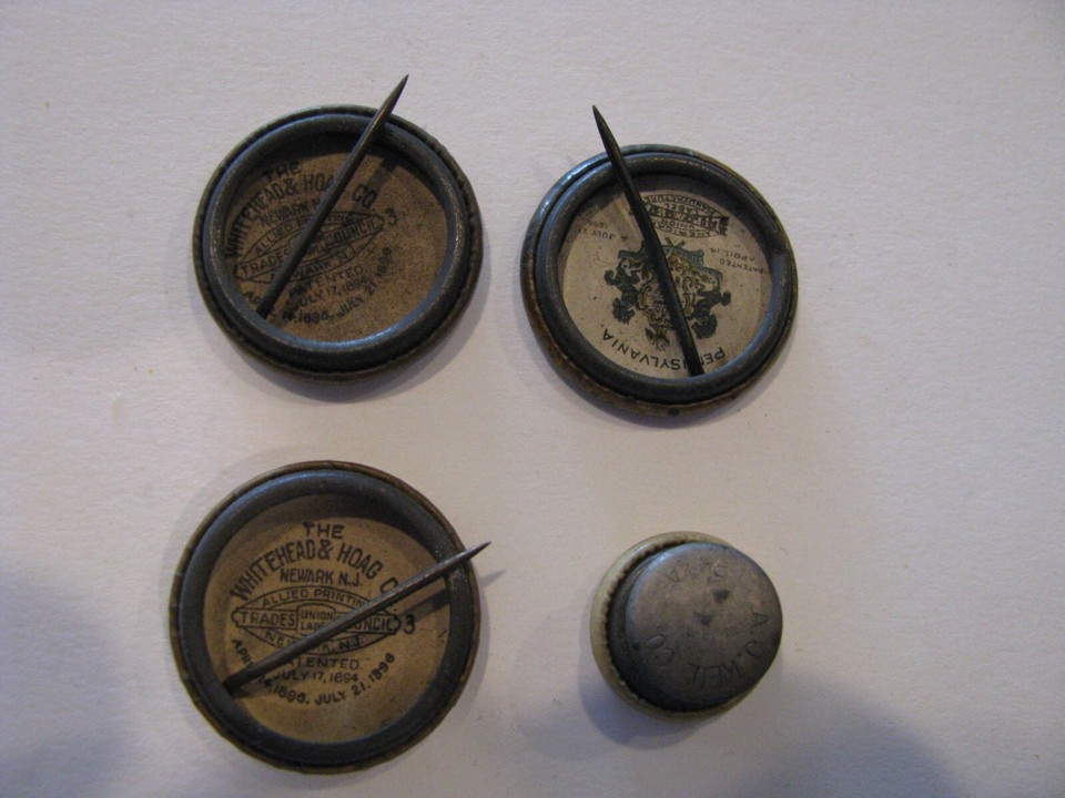 For Governor Lewis Emery - Pennypacker - Tener - Penna 7/8” pinback ...