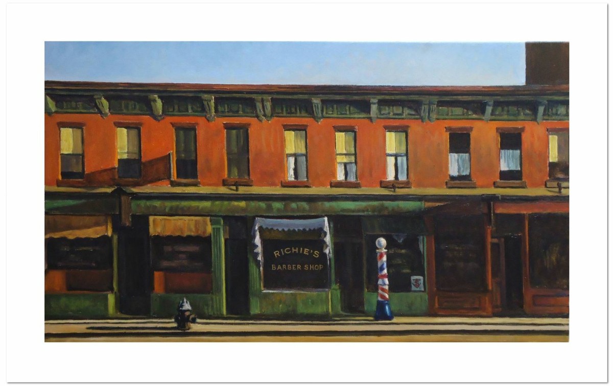 Edward Hopper Barber Shop