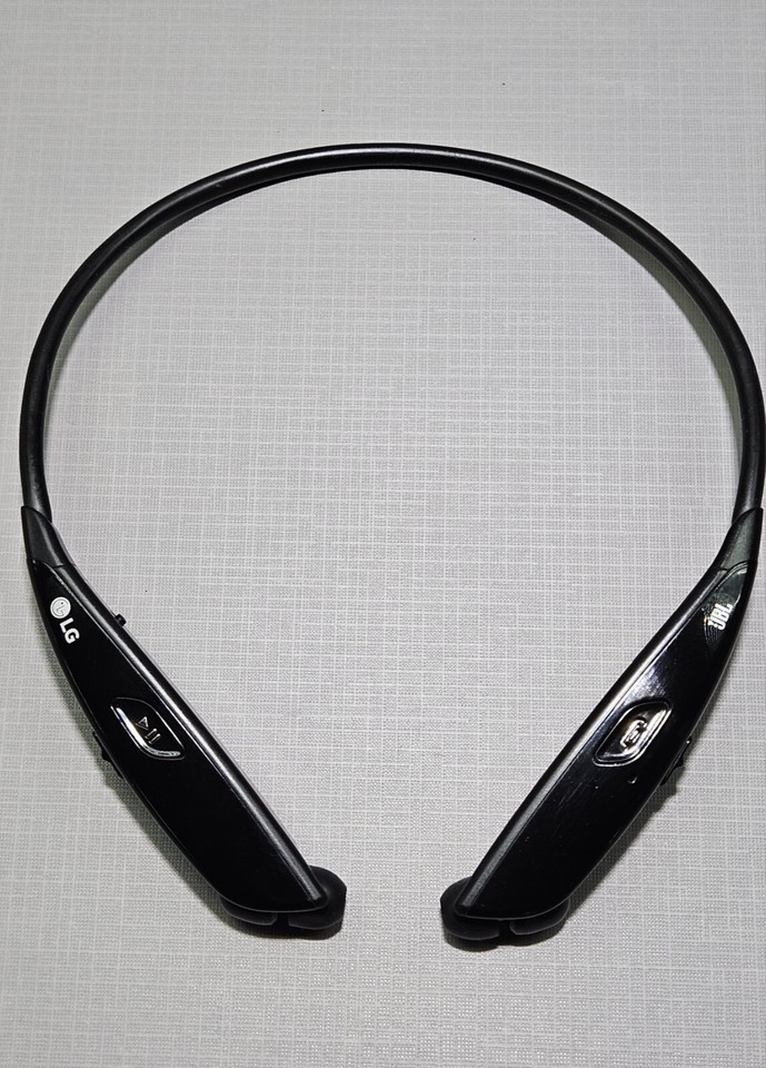 LG TONE ULTRA HBS-810 Black Neckband Headsets -JBL Sound Bluetooth ...