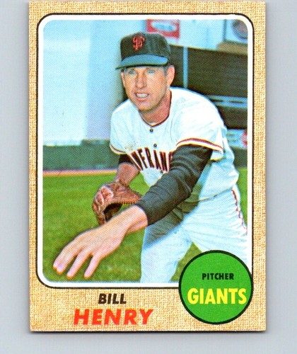 1968 TOPPS BASEBALL #239 BILL HENRY MID GRADE OR BETTER FF | eBay