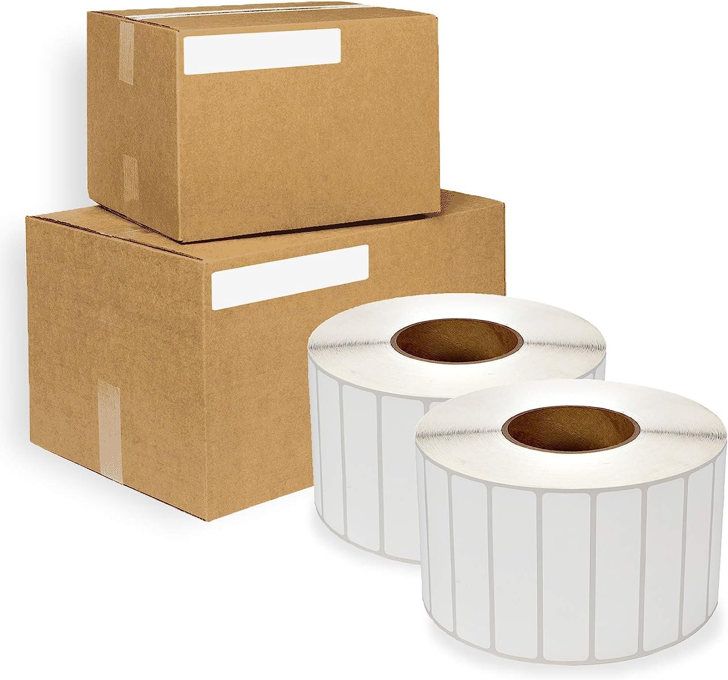 Thermal Transfer Shipping Labels 4x1 Polypropylene Freezer Pack of ...