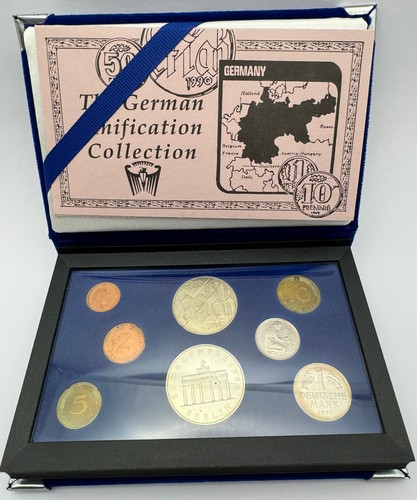 Rare German Unification Collection - 1990 Germany Proof Set w/ COA ...