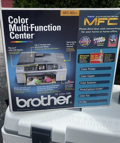 Brother MFC-465CN All-In-One Inkjet Printer for sale online | eBay