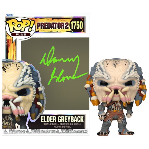 Danny Glover Autographed Predator 2 Elder Greyback Pop! Vinyl Figure ...
