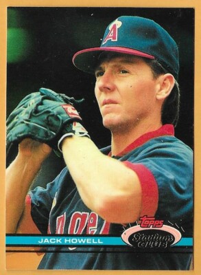 JACK HOWELL ANGELS #198 - TOPPS STADIUM CLUB NM-MT 1991 | eBay