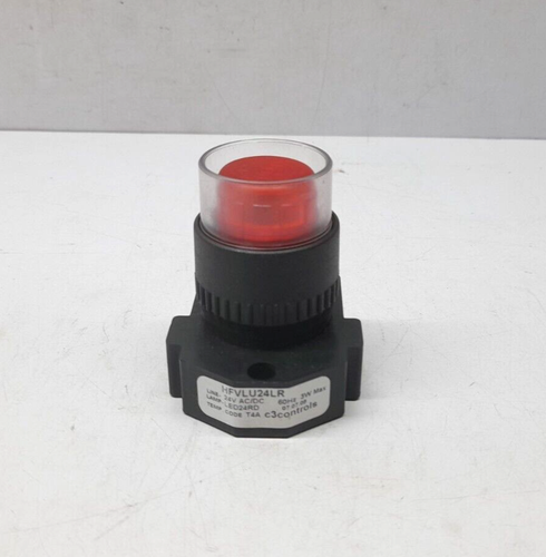 C3 Controls HFVLU24LR Pilote Lumière 24V AC / Dc 60Hz 3W Max Lampe ...