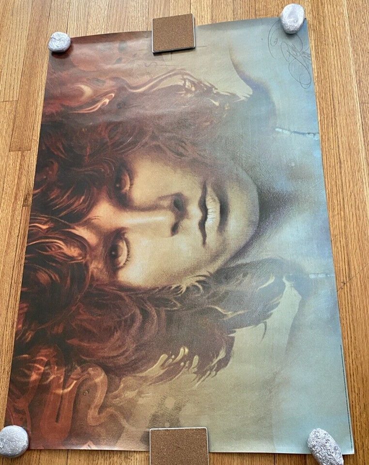 Spirit Of Jim Morrison Original Vintage Poster The Doors Wizard ...