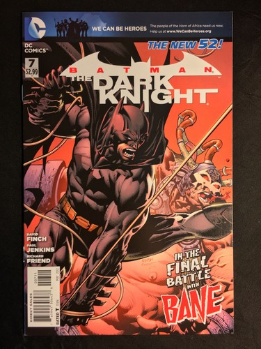 BATMAN DARK KNIGHT 7 DAVID FINCH POISON IVY NEW 52 V 2 DC COMICS FLASH ...