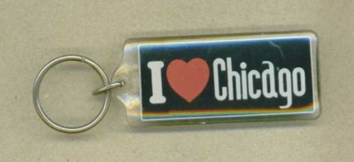 I Love Chicago Key Chain | eBay