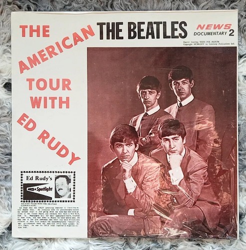 THE BEATLES The American Tour With Ed Rudy LP US 1981 Transcription NEW ...