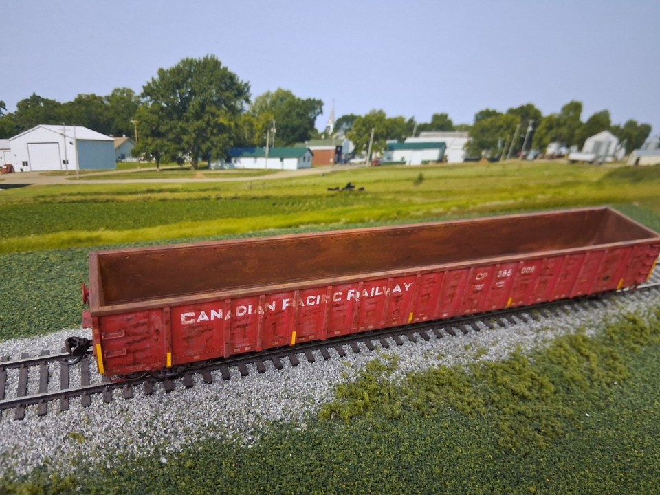 Cpkc Canadian Pacific Weathered Walthers Railgon Gondola Kansas City ...