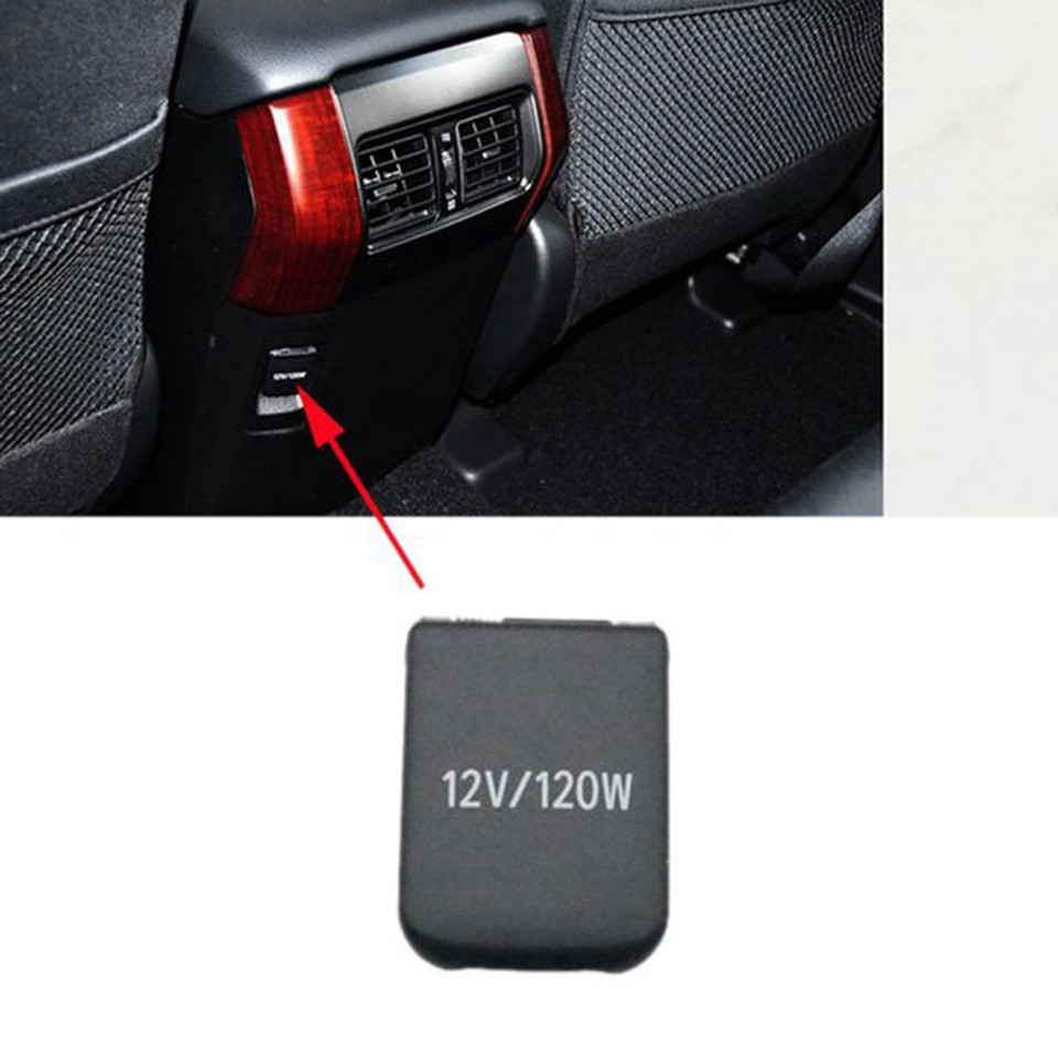 Car Inner Rear Lighter Panel Base Cover Socket for LC150 2010-20174845 ...