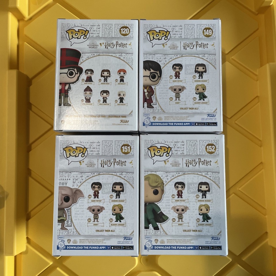 Funko Pop! Vinyl Figure Harry Potter World Cup Convention #120 #149 ...