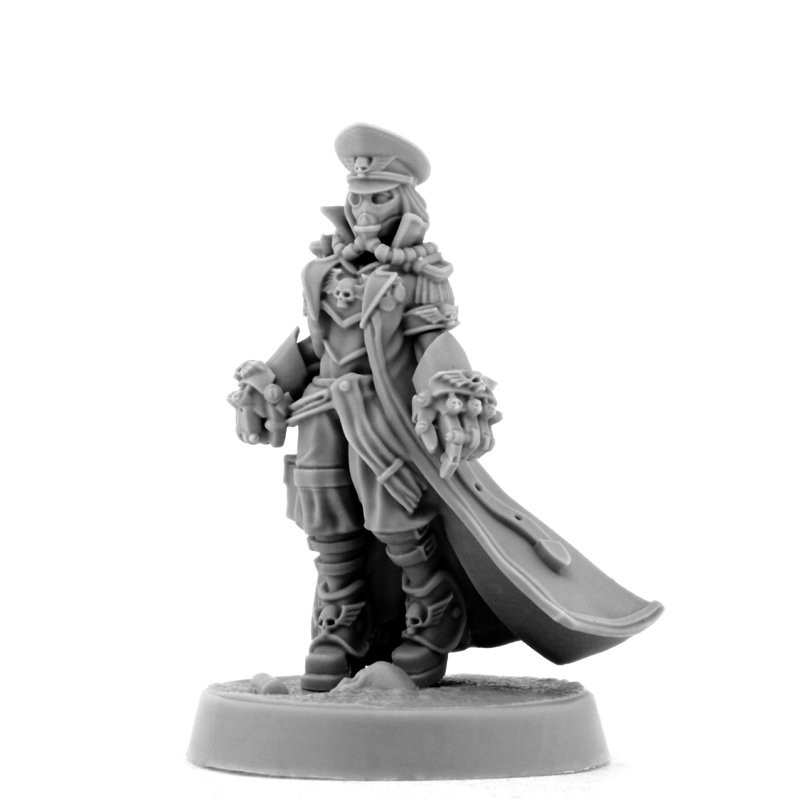 IMPERIAL FEMALE COMMISSAR WITH FISTS OF POWER | eBay