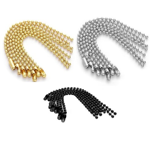 Customizable Metal Bead Chain for Various DIY Projects Elegant and ...