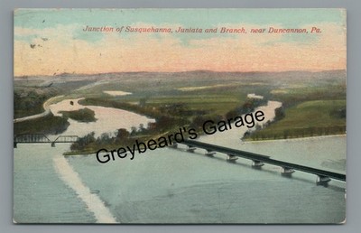 Juniata Susquehanna River Clarks Ferry Bridge DUNCANNON PA Perry County ...