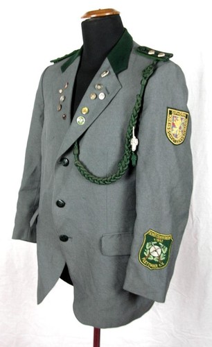 Vtg GERMAN ARMY FORESTRY SERVICE VETERAN JACKET GIFHORN ...
