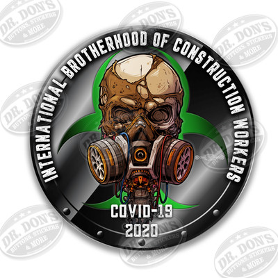 Construction Essential Worker Hard Hat Sticker / UBEW-5 | eBay