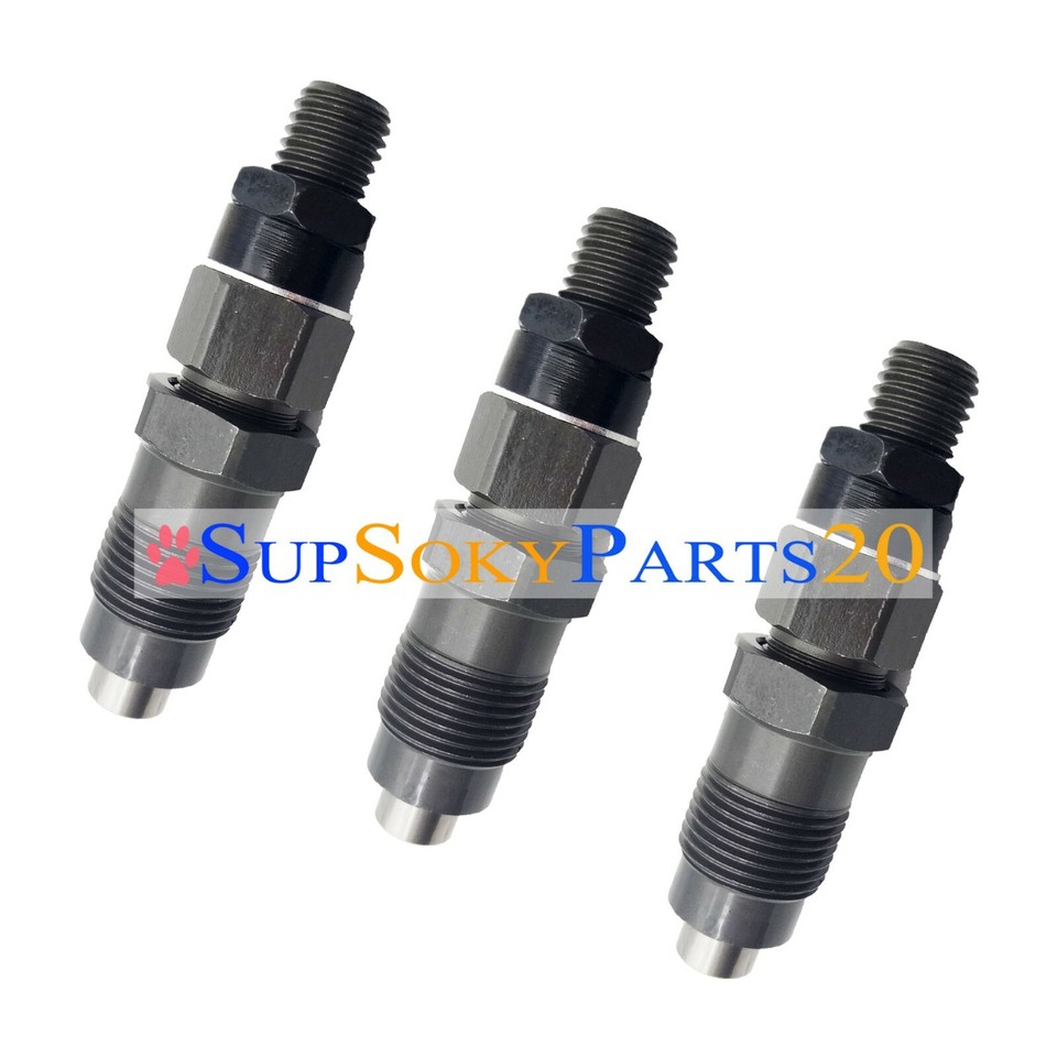 3 x Fuel Injector 131406360 SBA131406360 for New Holland Shibaura Case ...
