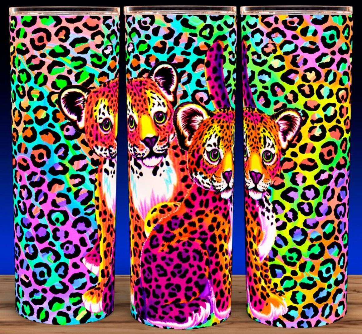 Colorful Cheetah Prints Leopard, Pink Pastel Colors, Preppy Aesthetic,