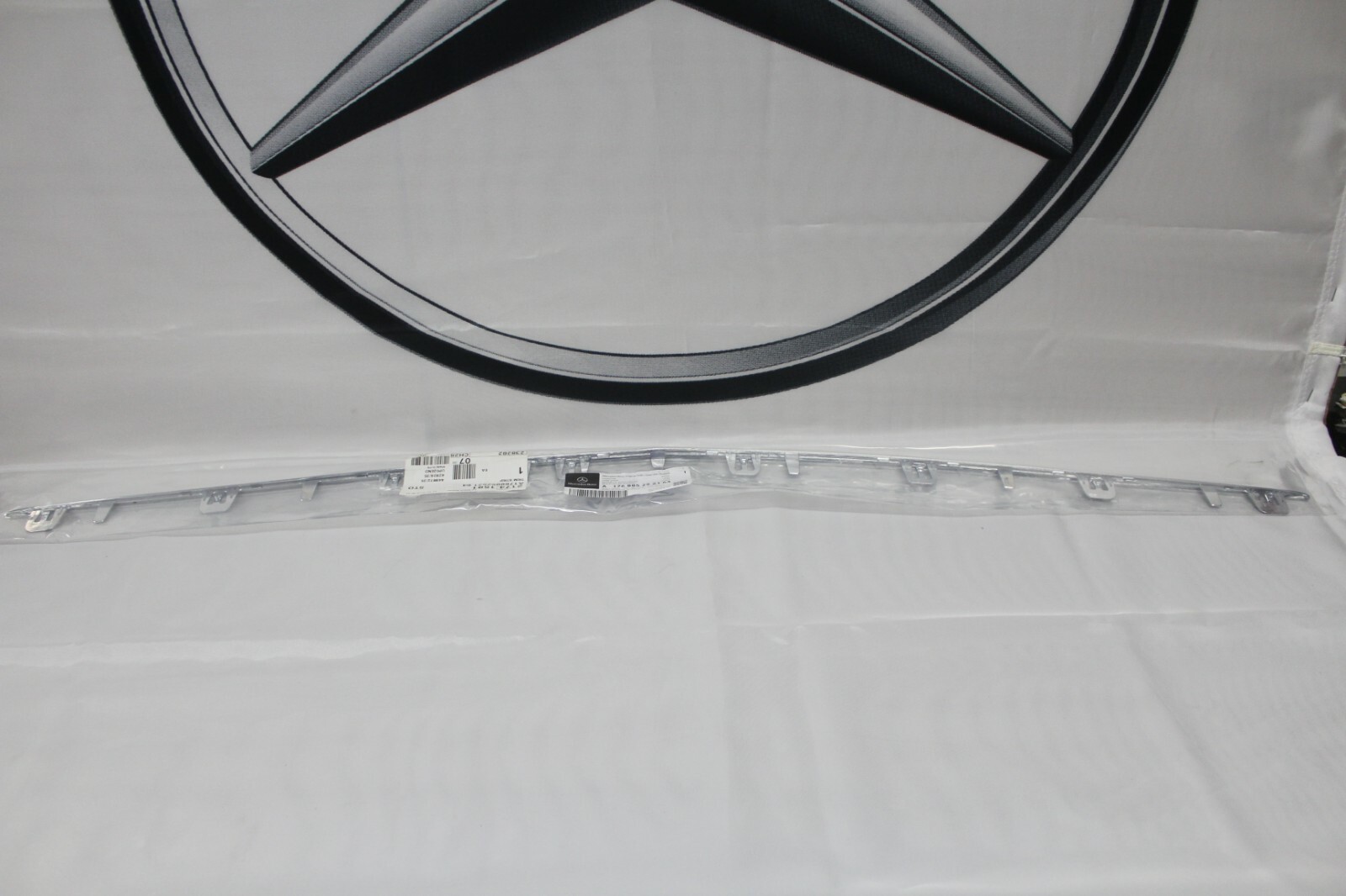 Genuine Mercedes-Benz W176 A-Class Front Bumper Bottom Chrome Trim ...