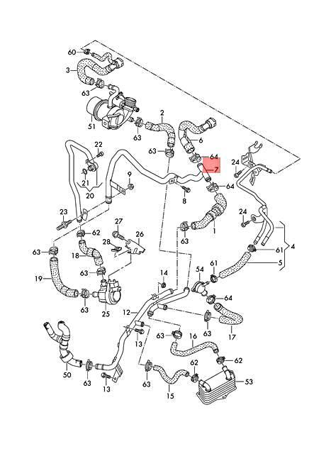Genuine AUDI VW SKODA SEAT A3 Cabriolet Coolant Pipe 04L121065CR | eBay