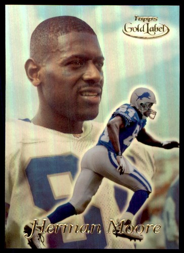 1999 TOPPS GOLD LABEL HERMAN MOORE DETROIT LIONS #79 | eBay