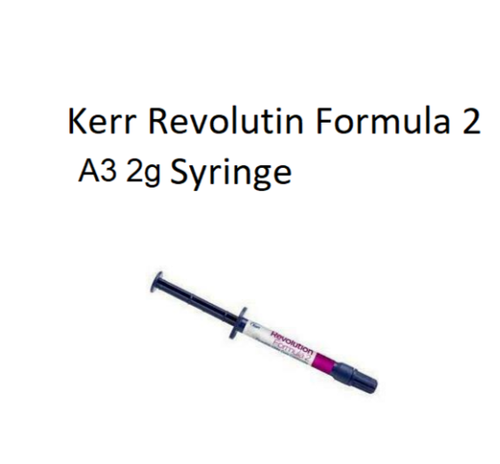 Kerr REVOLUTION 2 Flowable Light Cure Composite A3 4gm + 20 Tips EXP ...