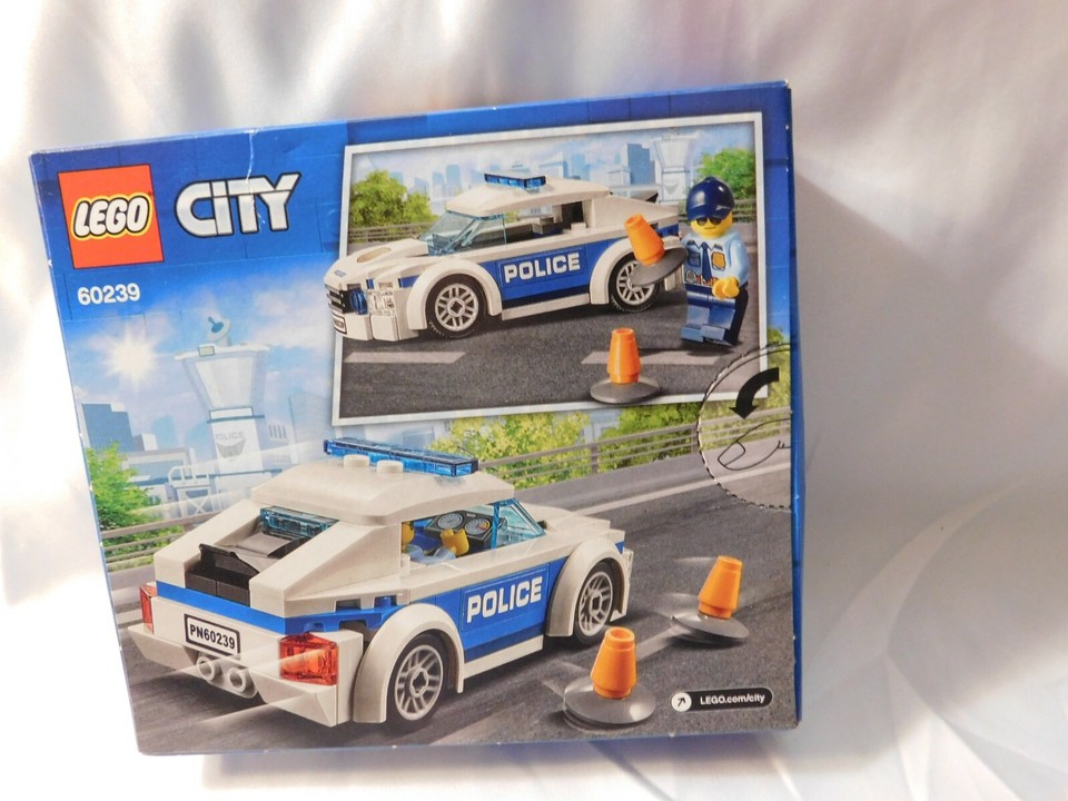 LEGO City Police Patrol Car 60239 Building Kit New & Sealed ...