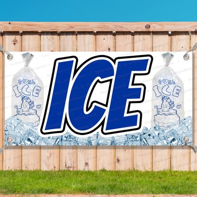 ICE Advertising Vinyl Banner Many SIzes Free Shipping | eBay