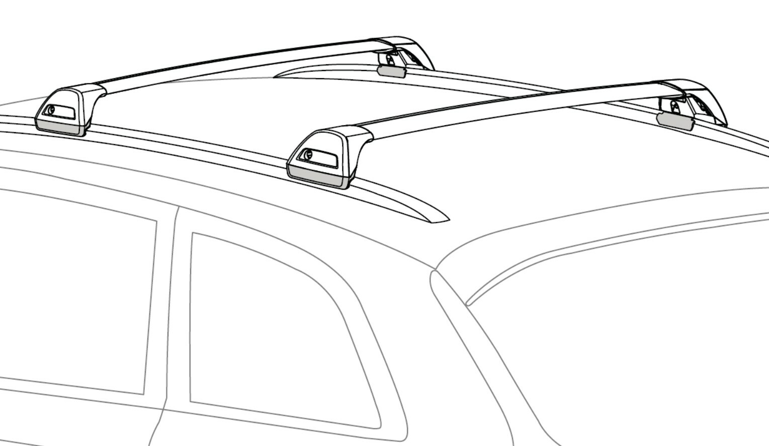 Whispbar K979W, Prorack Fitting Kit K979 for Kia Sportage SUV 2016 ...