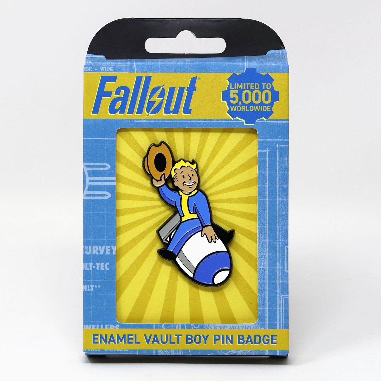 Fallout Vault Boy Enamel Pin Limited Edition Official Bethesda ...