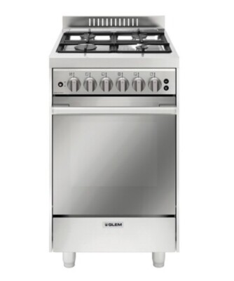 Glem 53cm Stainless Steel Freestanding Gas Cooker GL53GI RRP$1499.00 ...