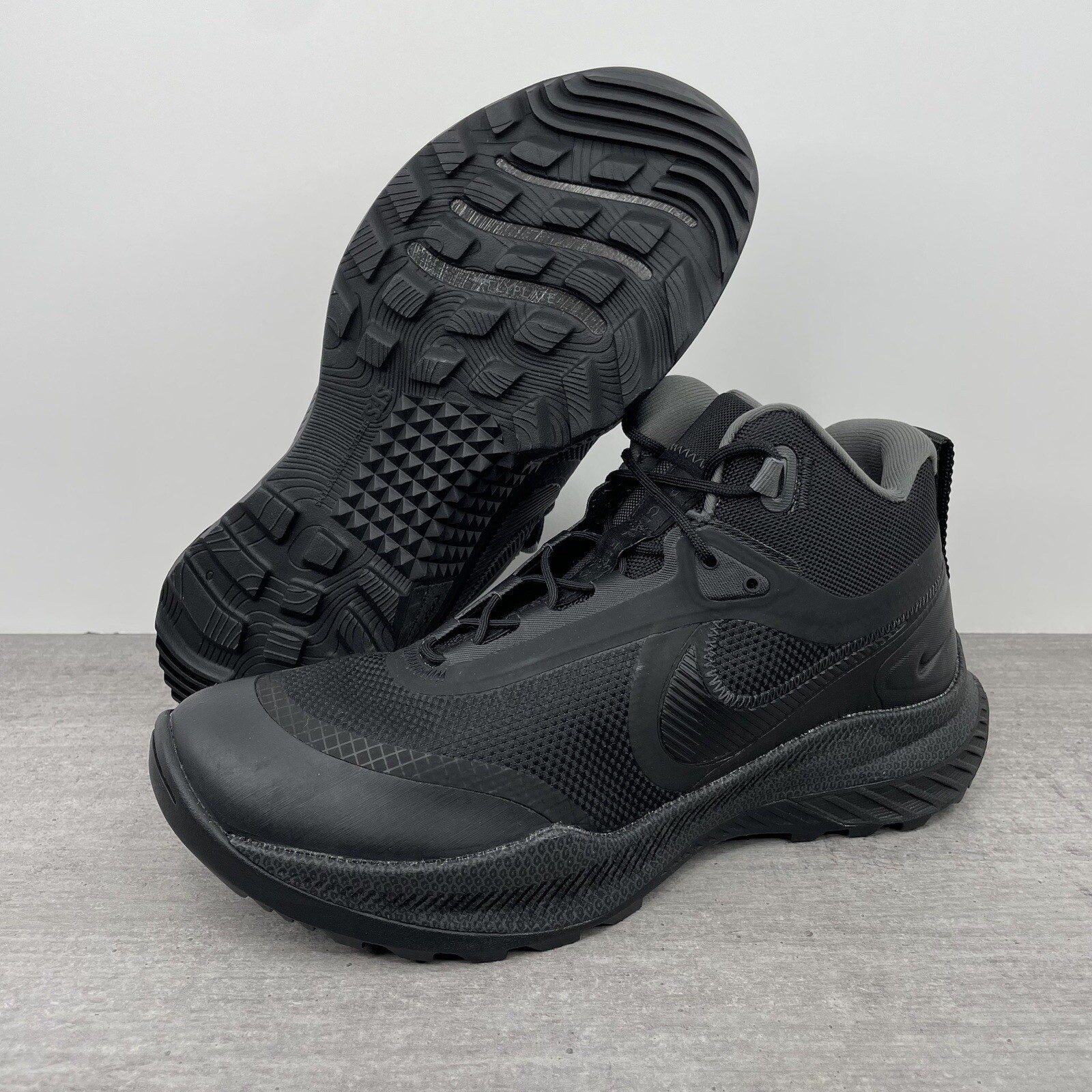 Nike React SFB Carbon Mid Trail Shoes Black/Black CK9951-001 Men's Size 12 | eBay