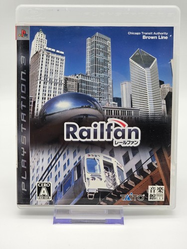 PS3 Railfan Train simulator Game TAITO PlayStation 3 Japan Import CIB ...