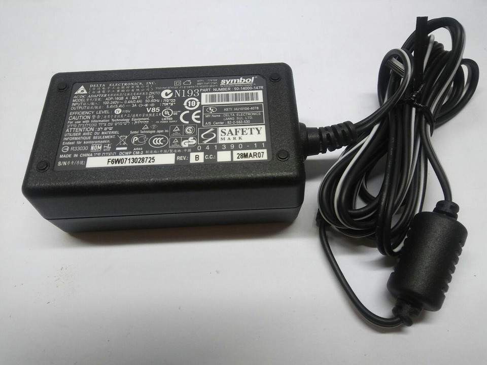 Brand New Genuine Motorola Symbol MC50 MC1000 Power Supply 50-14000 ...