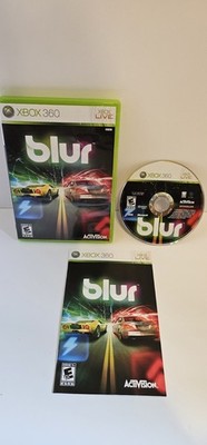 Blur (Microsoft Xbox 360, 2010) Complete With Manual 47875838871| eBay