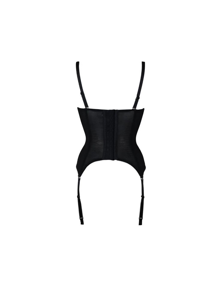 Pour Moi Amour Basque Padded Strapless Underwired Womens Sexy Lingerie ...