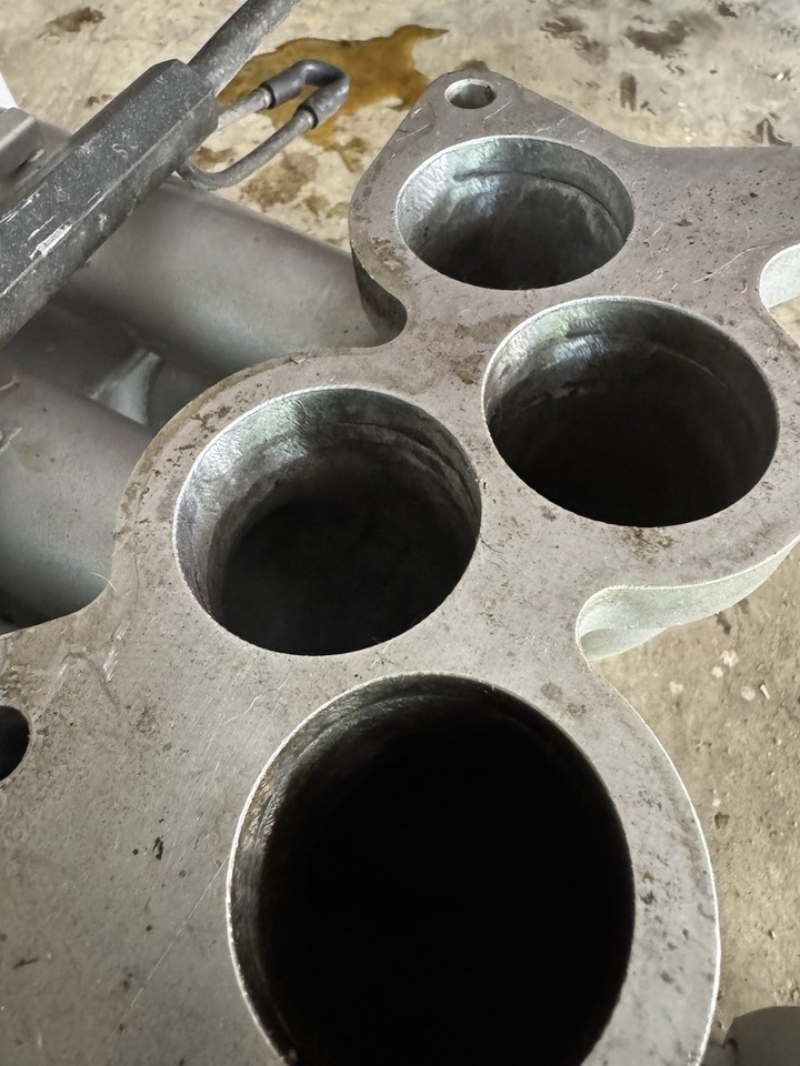 Gt40 Tubular Intake Manifold Upper And Lower With Spacer, Gasket And ...