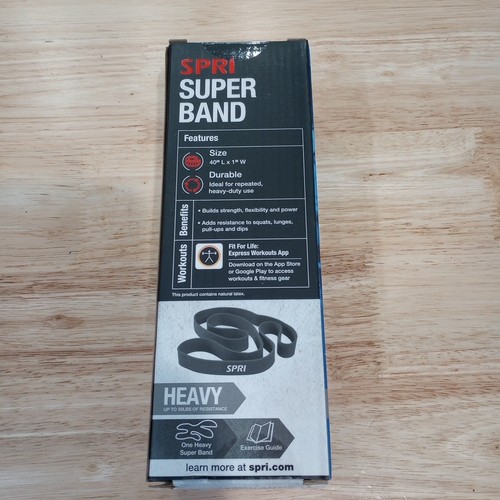 SPRI Super Band Heavy Power Strength Resistance NEW Workout Band 40" | eBay