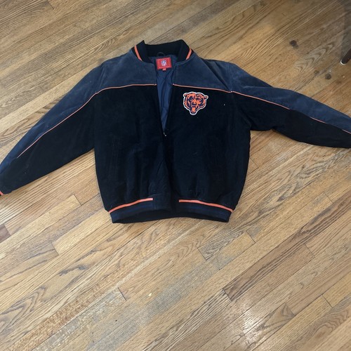 Chicago Bears NFL Official Merchandise Men's Leather Jacket XXL | eBay