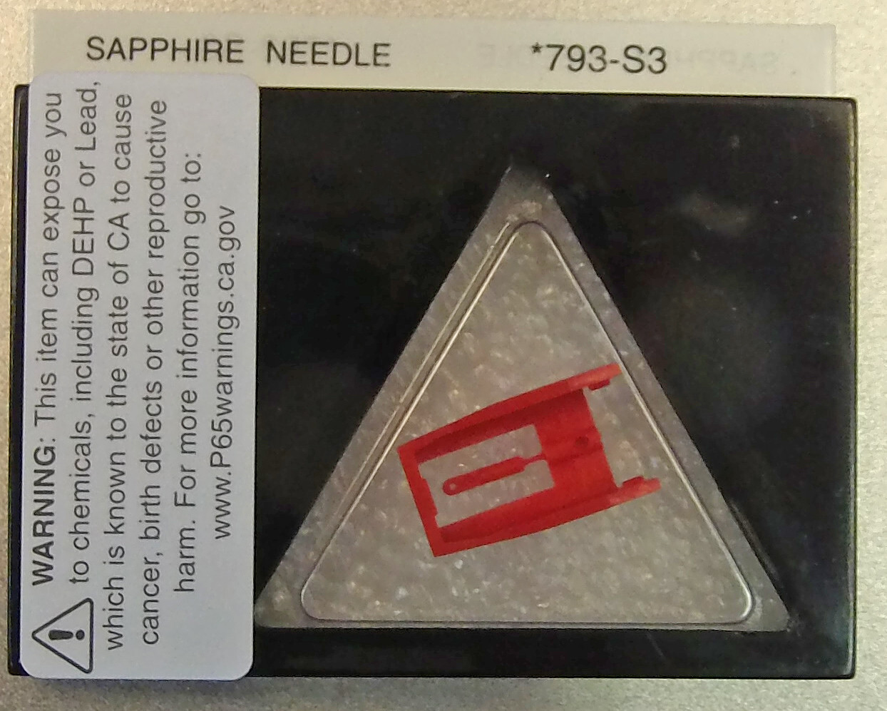 78 RPM NEEDLE STYLUS for CROSLEY NP-1 MOST NOSTALGIA RECORD PLAYERS 793 ...