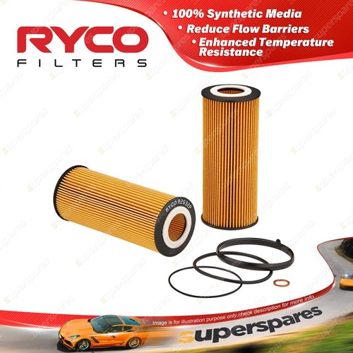 Ryco Oil Filter for Audi A4 B7 B8 A5 8T A6 C6 C7 A8 D3 Q5 8R Q7 4L S4 ...
