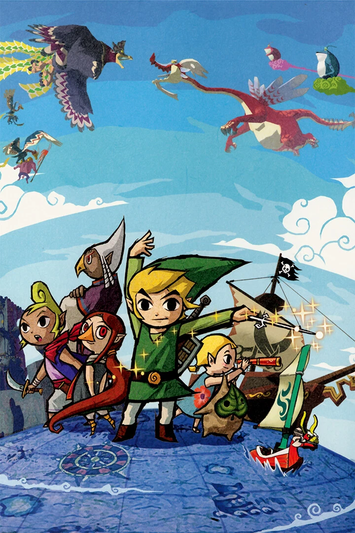 Zelda Wind Waker Iphone Wallpaper