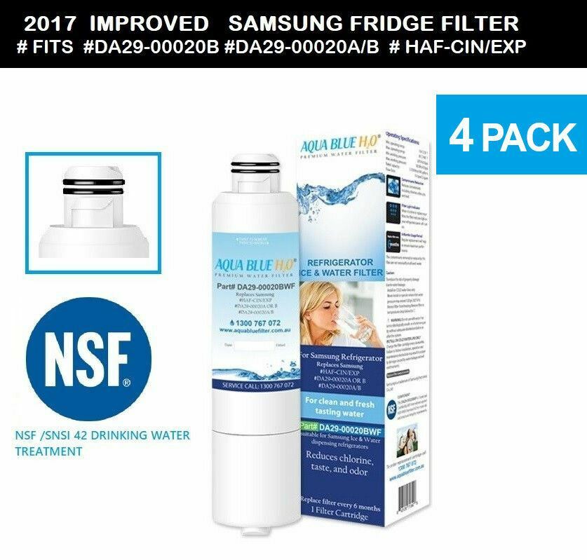 4x DA29-00020B REPLACEMENT FRIDGE FILTER Samsung DA29-00019B ...