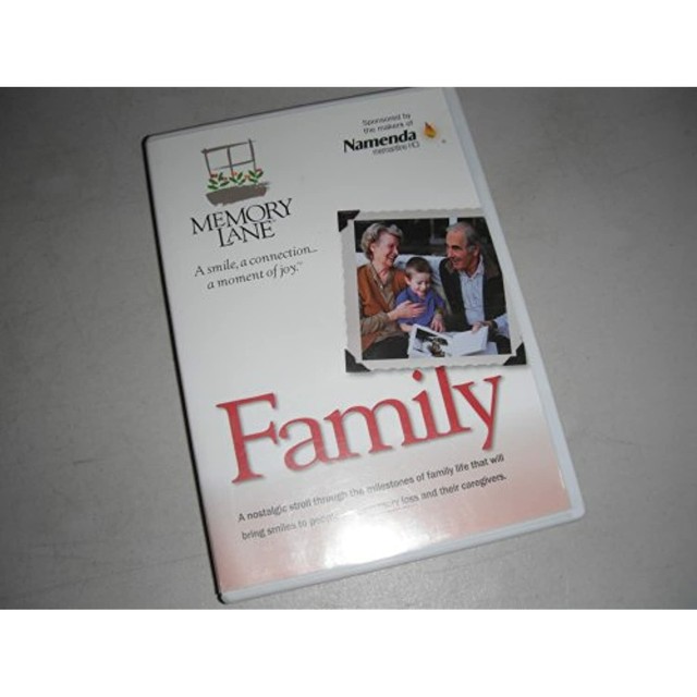 Memory Lane Family DVD 2005 Alzheimer's Association for sale online | eBay
