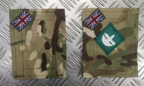 MTP Blanking Patches with 102 Logistic Brigade TRF Genuine British ...