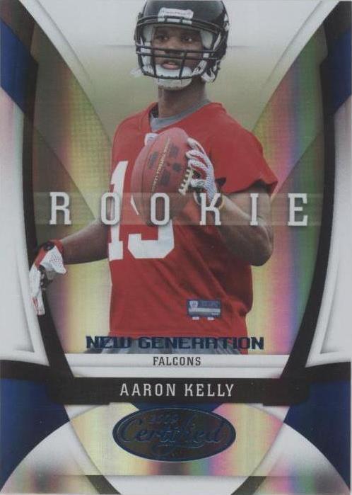 2009 Certified - New Generation Aaron Kelly #127 Mirror Blue /100 (RC ...