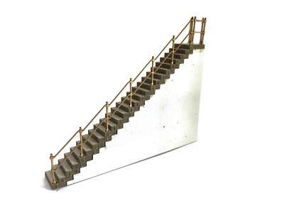 LASER CUT QUAYSIDE HARBOUR QUAYSIDE STEPS KIT OO SCALE MODEL RAILWAY ...