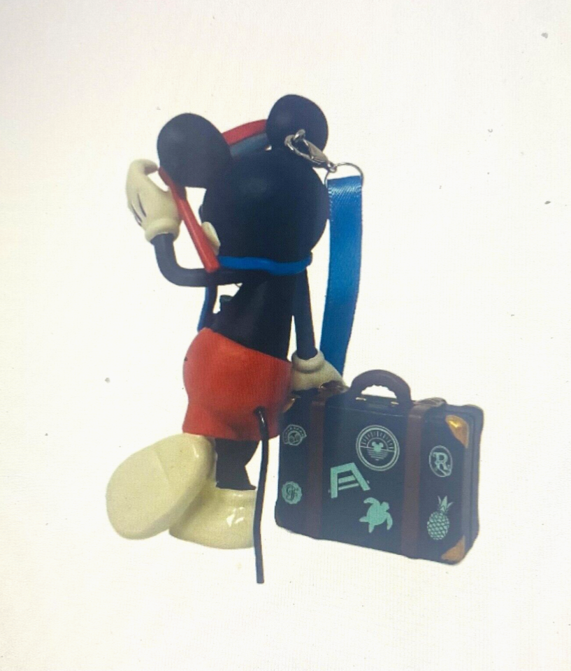 Disney Parks DVC Christmas Ornament Vacation Club Suitcase Mickey Mouse ...